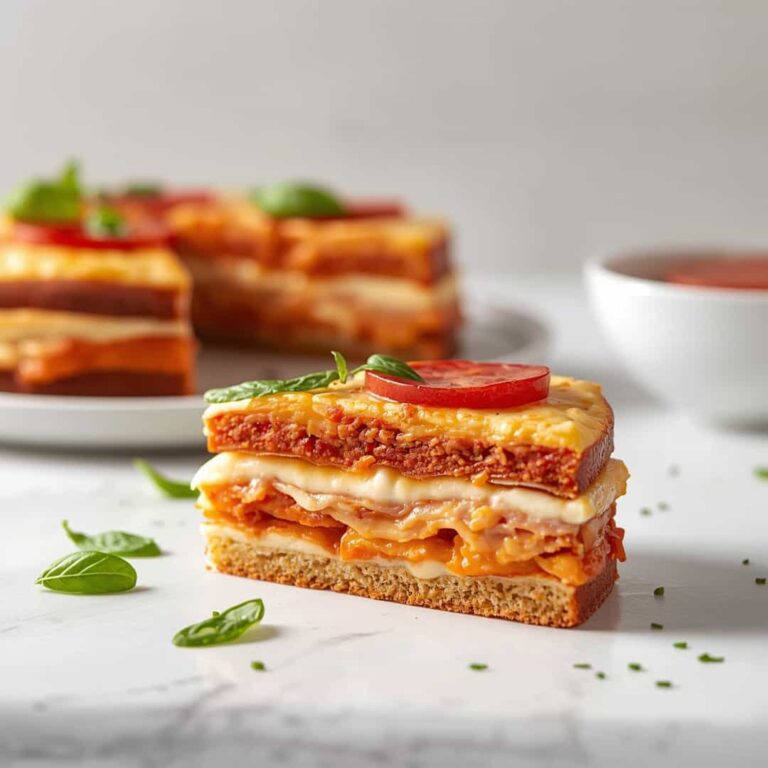 Pepperoni Pizza Layer Cake Recipe - SweeRecipes